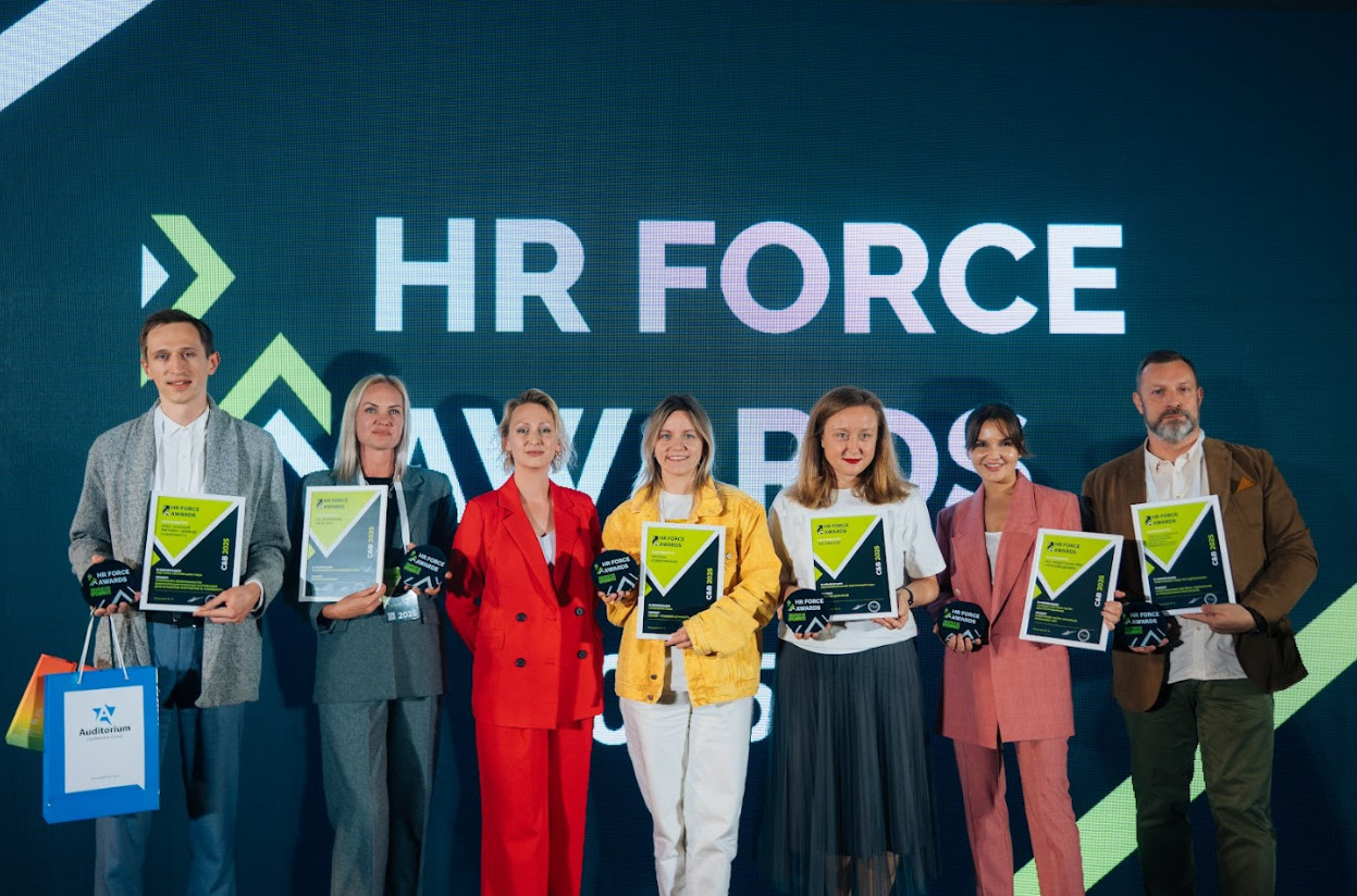 Завершилась первая церемония награждения Премии «HR Force Awards» 2025